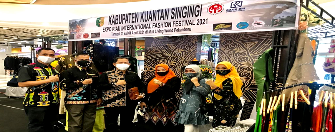 Kuansing Tampilkan Batik dan Songket di Expo Riau International Fashion ...
