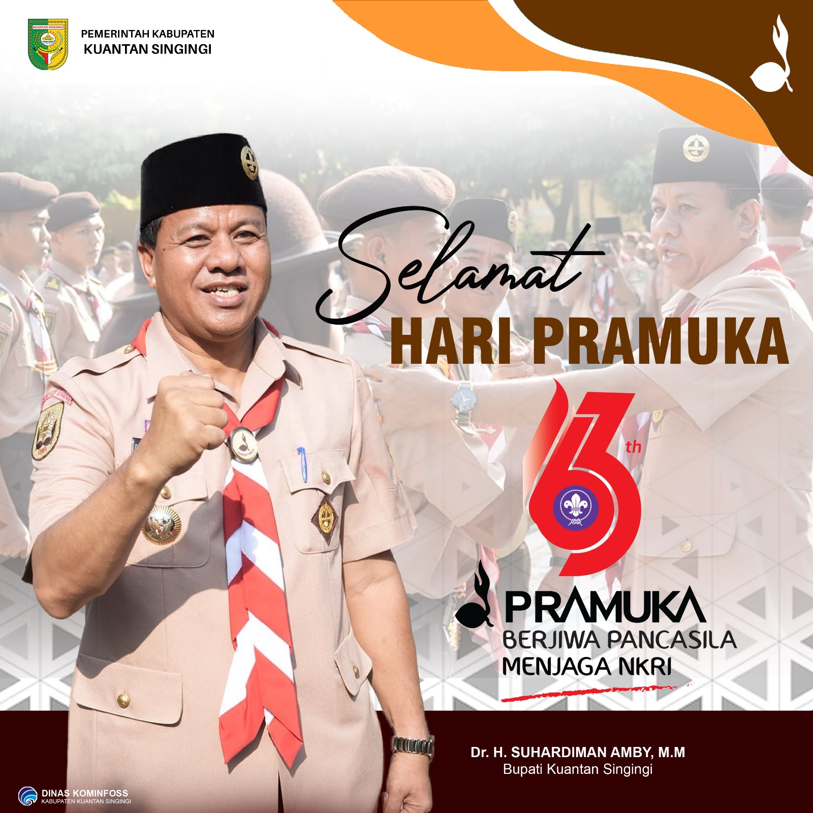 Selamat Hari Pramuka Ke-63 | Pemerintah Kabupaten Kuantan Singingi