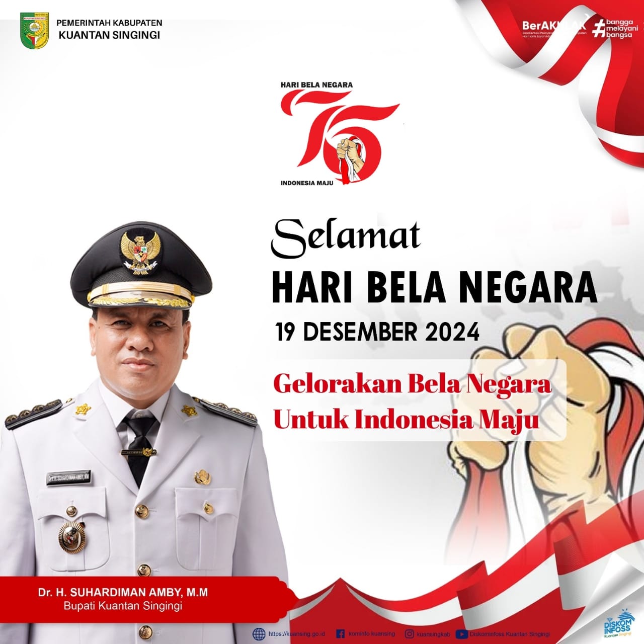 Selamat Hari Bela Negara Tahun 2024 | Pemerintah Kabupaten Kuantan Singingi