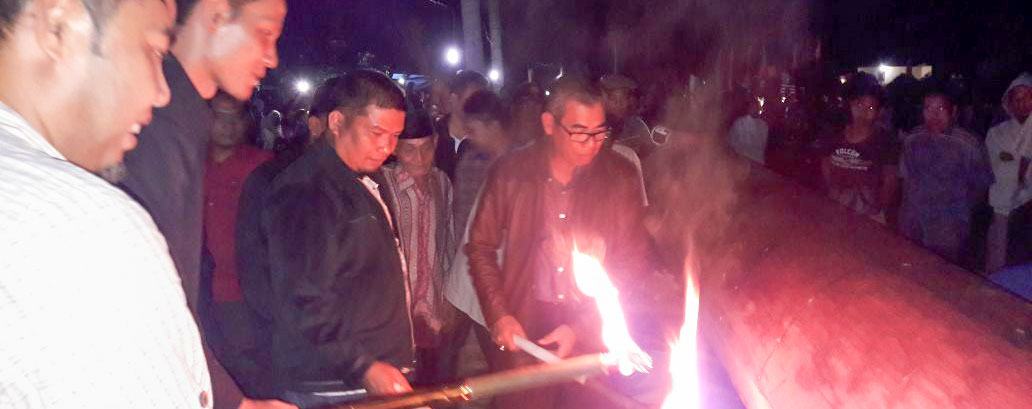 Bupati Kuansing Mursini Melayur Jalur Rimbo Sakti Sialang Batuah Di ...