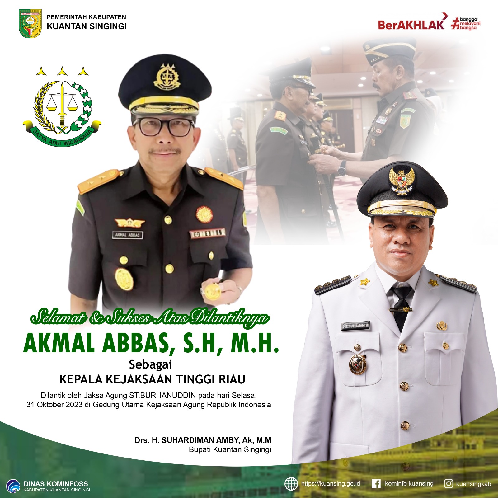 SELAMAT DAN SUKSES ATAS DILANTIKNYA AKMAL ABBAS, S.H., M.H SEBAGAI ...