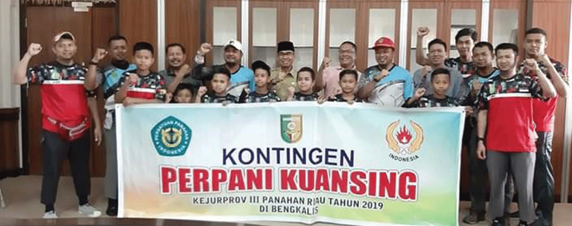 Bupati Kuansing Melepas Kontingen Perpani | Pemerintah Kabupaten ...