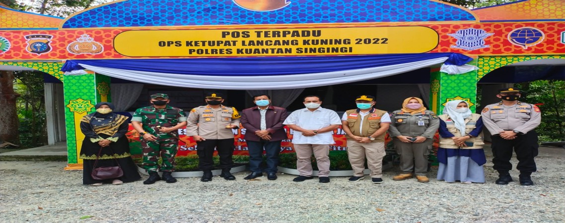 Operasi Ketupat Lancang Kuning di Kuansing Ada Tiga Titik, Kapolres Pastikan Kesiapan Anggota ...
