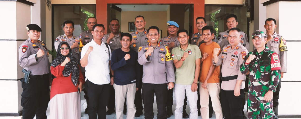 Kunjungan Kapolres Kuansing Pasca Rapat Pleno Perhitungan Suara Pemilu ...