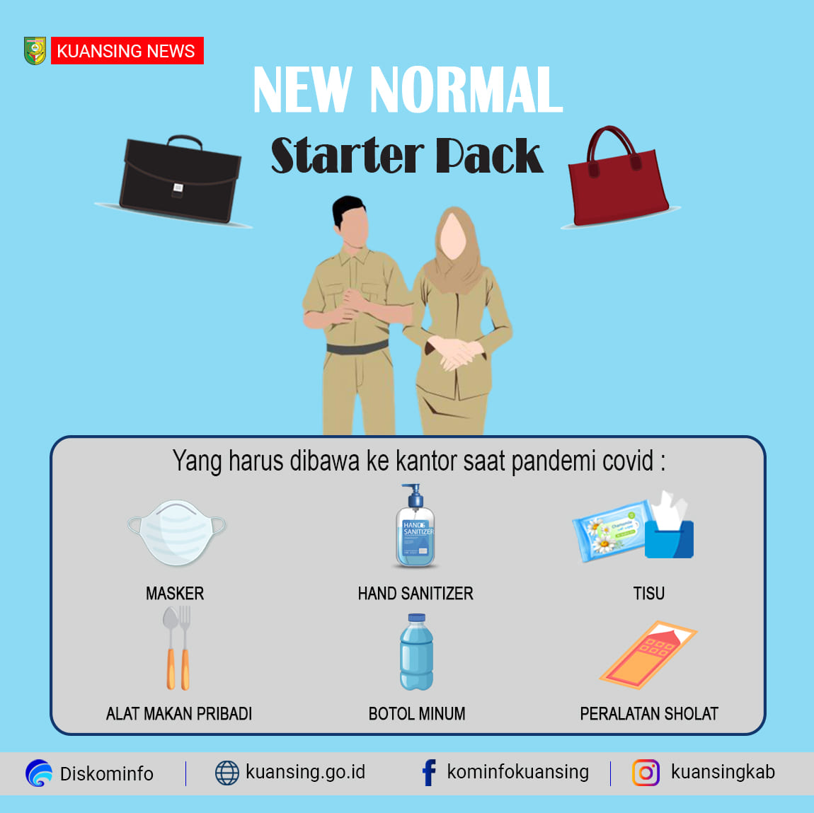 New Normal Starter Pack | Pemerintah Kabupaten Kuantan Singingi